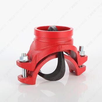 沟槽卡箍机械三通 消防管道开孔分水引流 镀锌管开孔三通114*76 DN80*65(外径89变76【图片 价格 品牌 报价】-京东