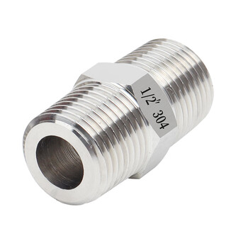 304316不锈钢高压六角棒外丝NPT变径转换接头公制M英制ZG变送器 304双外丝 1/8=1分【图片 价格 品牌 报价】-京东