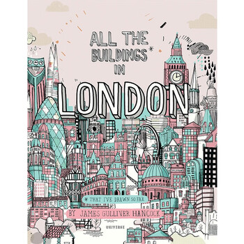 迄今为止，我画过的伦敦建筑英文原版All the Buildings in London艺术插画