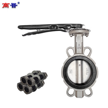 【高晋D71X-16P】高晋 对夹式软密封蝶阀 带配套螺栓螺帽 D71X-16P DN50【行情 报价 价格 评测】-京东