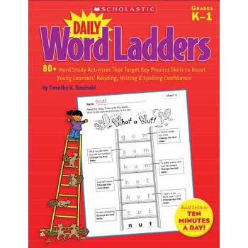 Daily Word Ladders, Grades K-1: 80+ Word