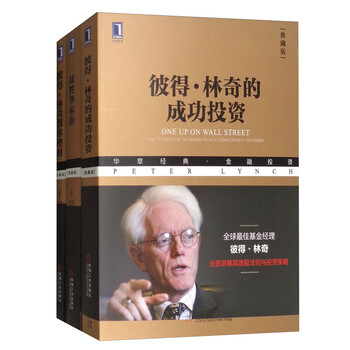 彼得·林奇投资经典全集（共3册） 战胜华尔街 彼得林奇的成功投资 彼得林奇教你理财 套装3册