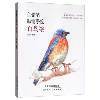 色铅笔温情手绘：百鸟绘