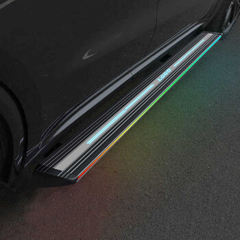 挂必天适用别克GL8电动踏板昂科旗昂科威PLUS脚踏板陆上公务舱外饰改装 市场标准款 LOGO灯+侧面灯+ 不带灯别克昂科旗【图片 价格 品牌 ...