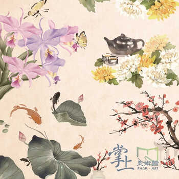 预售 陈柔安 掌上美术馆(二)四季之花