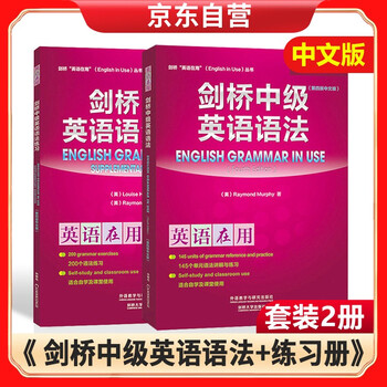 剑桥中级英语语法及练习册套装（剑桥“英语在用”English in Use丛书） 套装2册