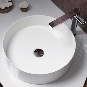 科勒京薄边台上盆 K-90012T-0 /HB1/7丝嘉 圆形时尚台盆 410x410 -HB1亚光黑【图片 价格 品牌 报价】-京东