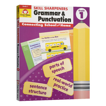 Evan Moor 技能铅笔刀 语法与标点 一年级 Skill Sharpeners Grammar & Punctuation Grade 1