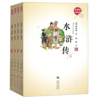 水浒传（无障碍阅读 青春版 套装共4册）