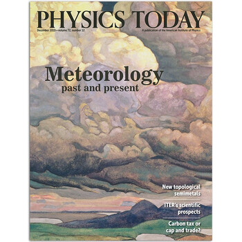 【单期可选】Physics Today 今日物理学杂志 2020/21年月刊 2019年12月刊