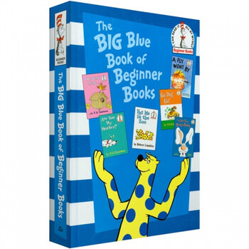 儿童早期读物 The Big Blue Book of Beginner Books 进口原版 