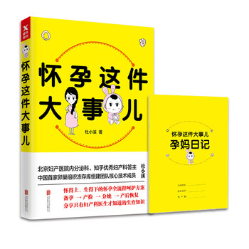 怀孕这件大事儿 孕产/胎教 杜小溪著 北京联合出版公司 9787559604545