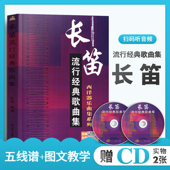 长笛流行经典歌曲集乐海编著西洋器乐曲集系列教材书籍 长笛乐谱流行经典歌曲经典老歌儿歌国外名歌曲目曲谱