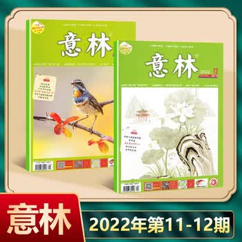 现货【12期】意林杂志2022年6月上下第12/11/10/9/8/7/6/5/4/3/2/1期/2021年上下 中小学生课外期刊格言青年素材读物 2本装 2022年11-12期