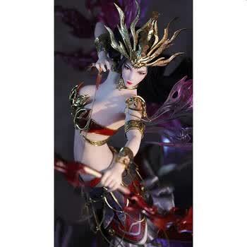 美杜莎女王海报墙贴卧室男生美女萧炎熏儿画斗破苍穹海报贴纸云韵 花色 编号006 无胶艺术布200x90cm（无赠送） 拍2发4以此