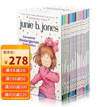 英文原版 Junie B. Jones 1-17集纽约时报初级章节书 送音频
