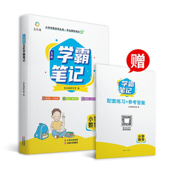 小学学霸笔记 数学（赠送配套练习+参考答案）一二三四五六年级  全套知识大全小升初总复习资料