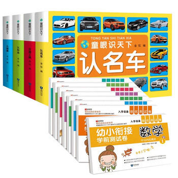 幼小衔接学前测试卷&童眼识天下 共12册