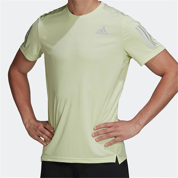 阿迪达斯 （adidas） 男装新款上衣运动服跑步训练吸汗透气舒适时尚休闲圆领短袖T恤 HB7441 L【图片 价格 品牌 报价】-京东