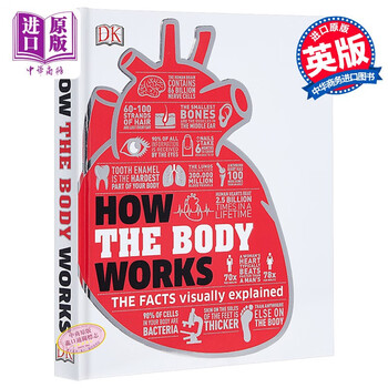 人体科学百科 英文原版 DK-How the Body Works DK科普百科 视觉图解