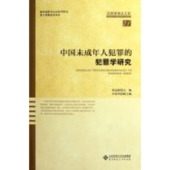京师刑事法文库:中国未成年人犯罪的犯罪学研究