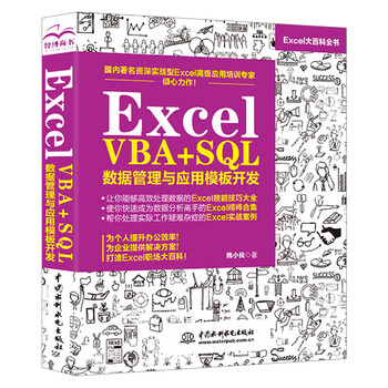 Excel VBA SQL 数据管理与应用模板开发