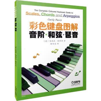 彩色键盘图解音阶·和弦·琵音