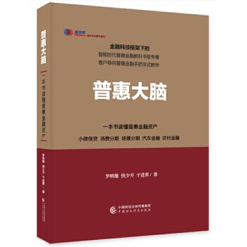 普惠大脑(精)一本书读懂普惠金融资产