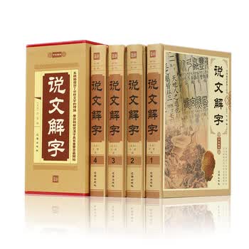 包邮正版D-中华藏书：说文解字（全四册）9787545133653