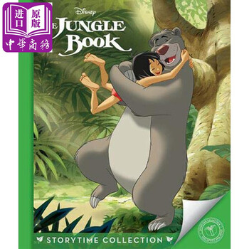迪士尼故事合集 森林王子 Disney The Jungle Book 精装 人猿泰山 5-9岁