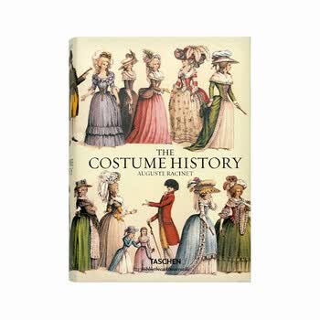 品图 COSTUMES HISTORY 原版进口精装 古典宫廷服装设计史奥古斯特拉西古服装画册 礼服服装历史集 服装男女古典时尚设计搭配手册 时尚服装插画作品集临摹画册书籍畅销书