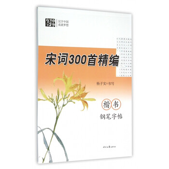 宋词300首精编楷书钢笔字帖