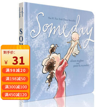 英文原版 Someday 纸板 有一天 体现伟大的母爱 小s推荐