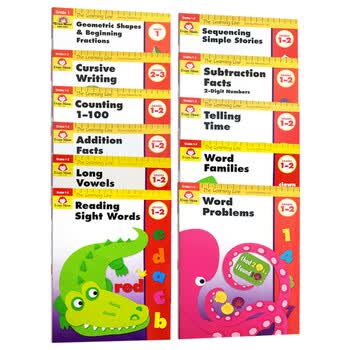 Evan Moor 学习起跑线系列 一年级至三年级11册套装 The Learning Line Grade 1 - 3 Set.