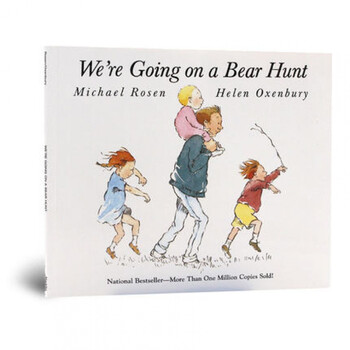 现货【纸板书】We are Going on a Bear Hunt 我们要去捉狗熊猎熊 英文原版有