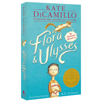 弗罗拉与松鼠侠 英文原版 Flora & Ulysses 纽伯瑞金奖小说 9-12岁
