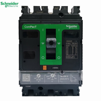 施耐德电气（Schneider Electric）塑壳断路器 三相空开 NSX250 TM..D 新款 NSX250F 250A ...