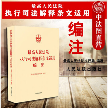  2019新最高人民法院执行司法解释条文适用编注 人民法院规范性文件指导性案例 程序法实体法