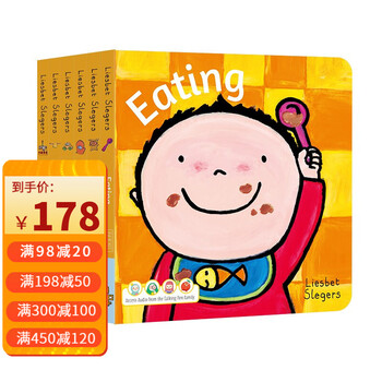 【小火箭点读版】英文原版绘本 小小世界盒装12本 3-5岁低幼儿童英语启蒙认知绘本 宝宝撕不烂纸板书 亲子互动共读早教书