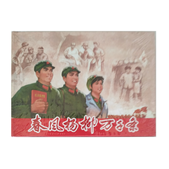 春风杨柳万千条 连环画小人书 50开精装
