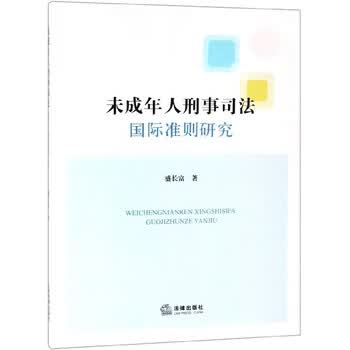未成年人刑事司法国际准则研究