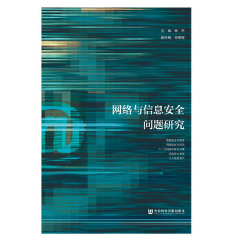 网络与信息安全问题研究【正版图书】