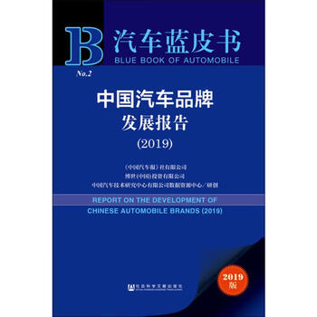 中国汽车品牌发展报告(2019) 2019版