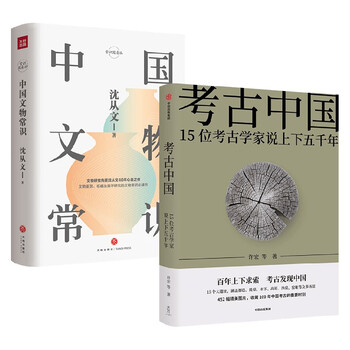 【正版书籍】考古中国+中国文物常识 套装2册 许宏 著 历史