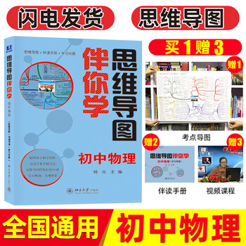 【学霸笔记】初中全套思维导图伴你学 语文数学英语物理化学中考复习 初中物理