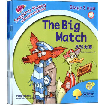 外研社丽声拼读故事会3Stage3第三级 可点读配光盘 少儿童中英语英国文牛津阅读树小学生6-9岁三年级启蒙早教绘本教材读物故事书籍