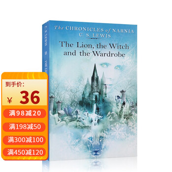 英文原版The Lion The Witch The Wardrobe 狮子与女巫 纳尼亚传奇
