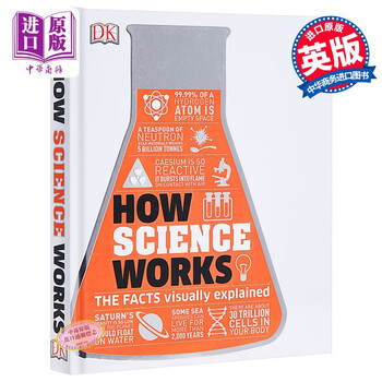 DK科学如何运作 英文原版 How Science Works DK插图科普百科