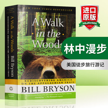 英文原版 林中漫步 A Walk in the Woods