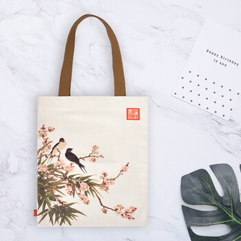 余稺花鸟图（一）帆布包